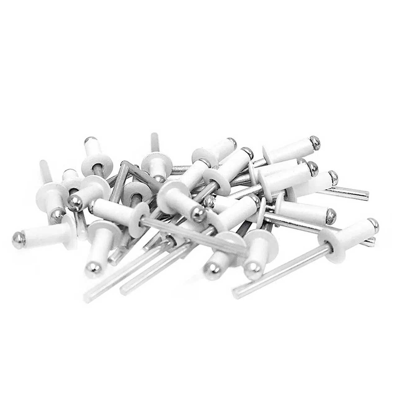 Rebite POP de Repuxo Alumínio Branco 416 4,0 x 16 - Mixpar Parafusos ...