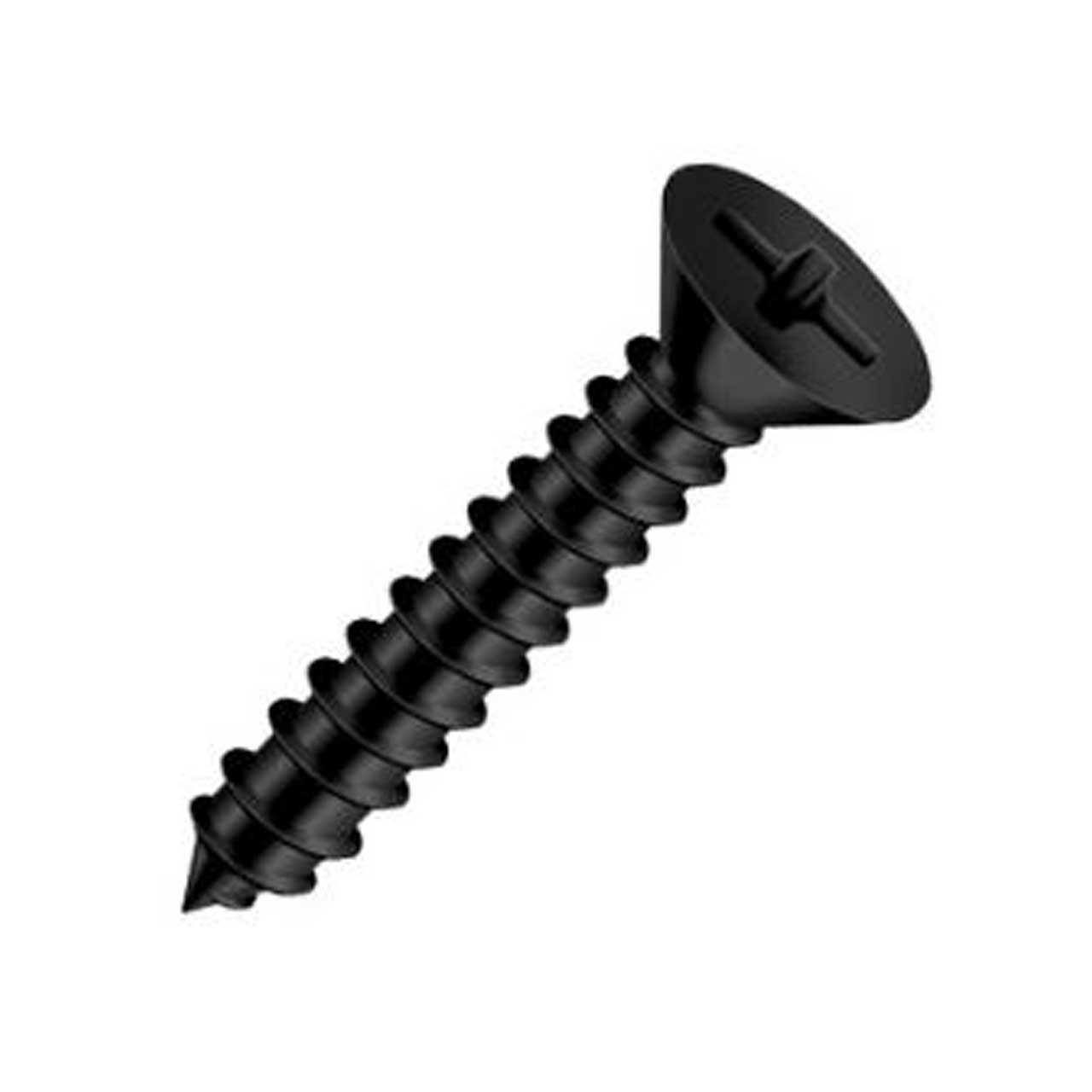 Parafuso Auto Atarraxante Cabeça Chata Phillips Zincado Preto zp 4,2 x ...